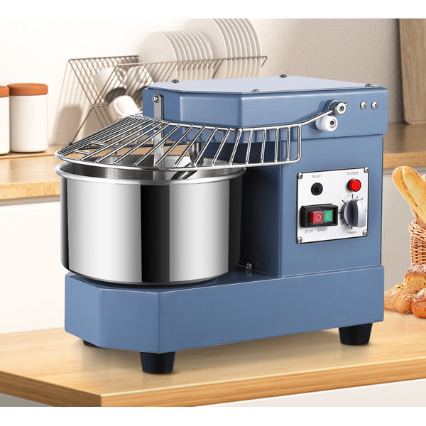 Espiron Optimum Commercial Dough Mixer, 8qt Capacity Dual Rotating Dough Kneading Machine With ...